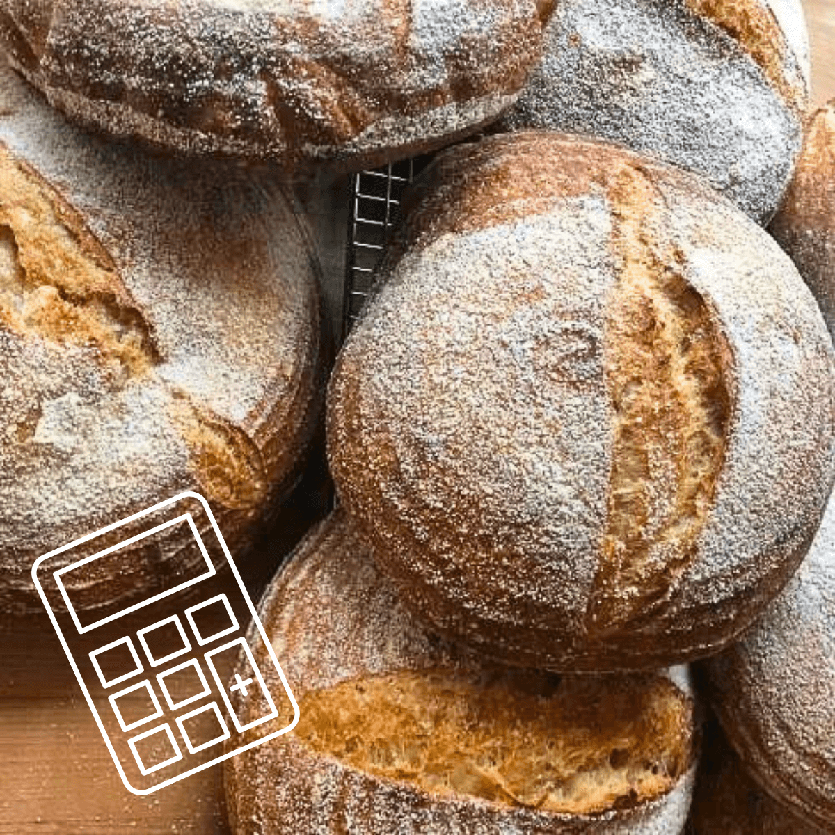 How to Make a Big Batch of Sourdough Bread (Calculator) - Living Bread ...