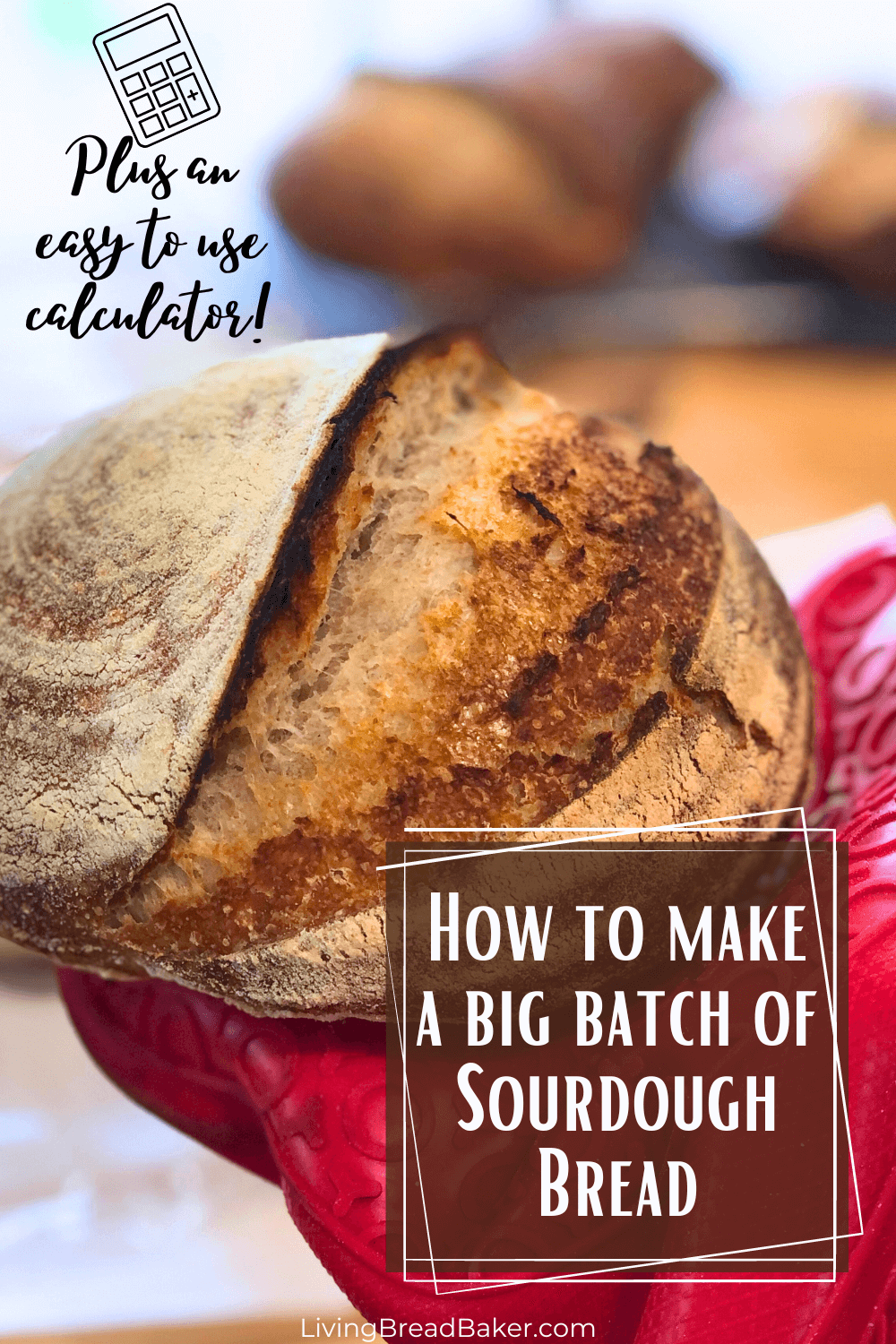 How to Make a Big Batch of Sourdough Bread (Calculator) - Living Bread ...