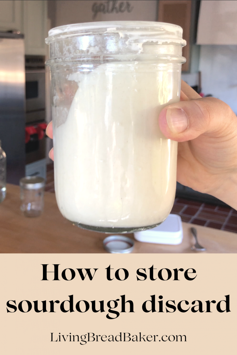 How to Store Sourdough Discard for Starter Discard Recipes - Living ...