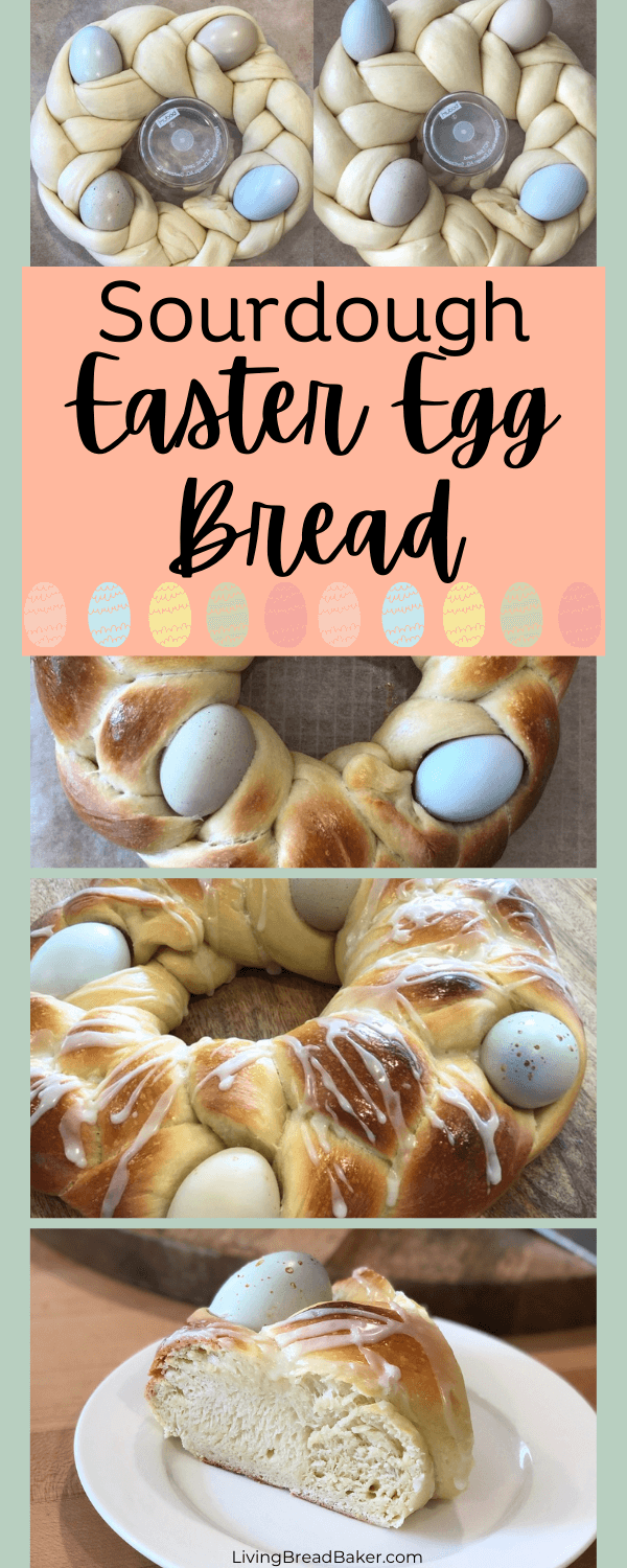 Sourdough Easter Egg Bread (Pane di Pasqua) - Living Bread Baker
