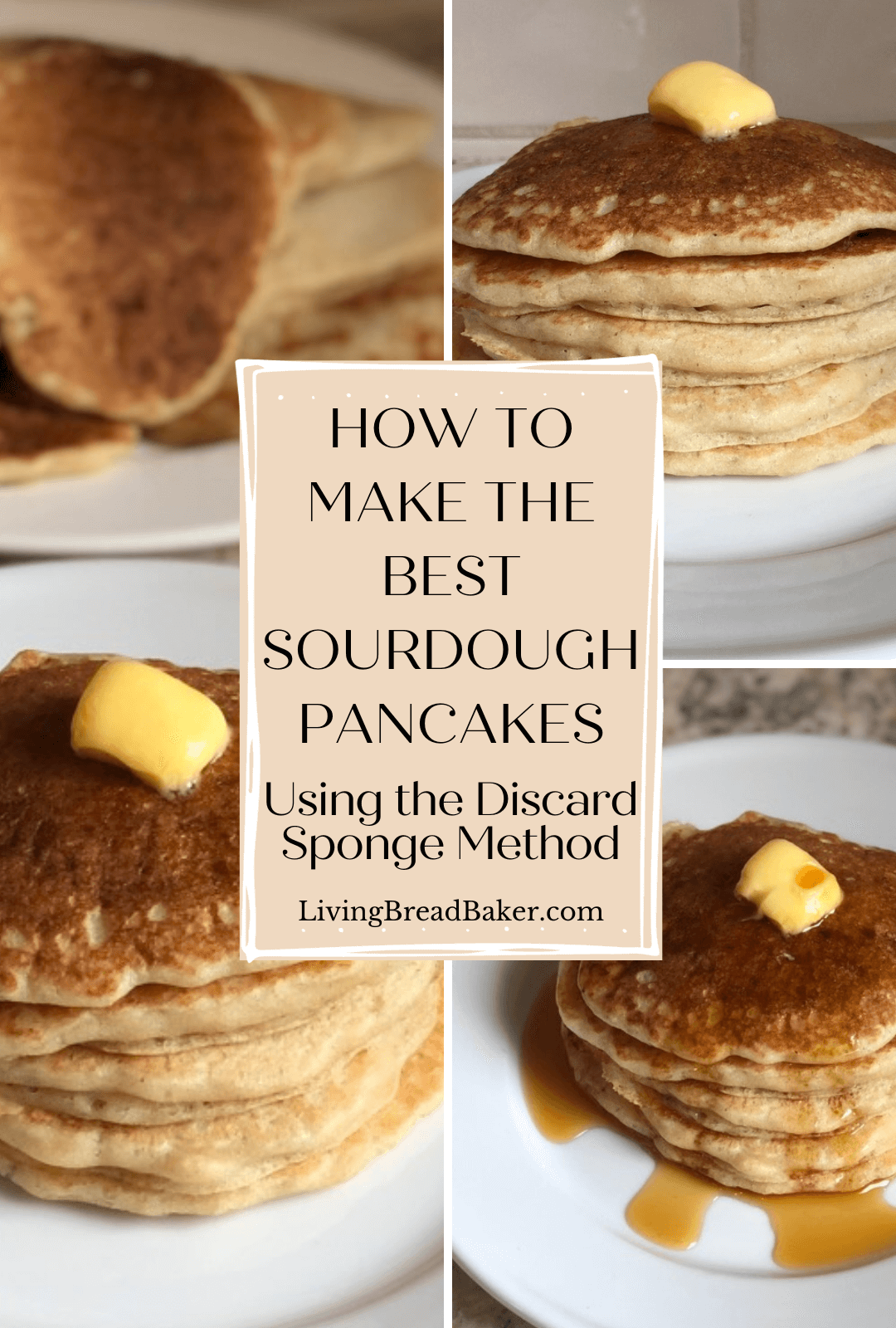 The Best Sourdough Pancakes Recipe (Discard Sponge Method) - Living ...