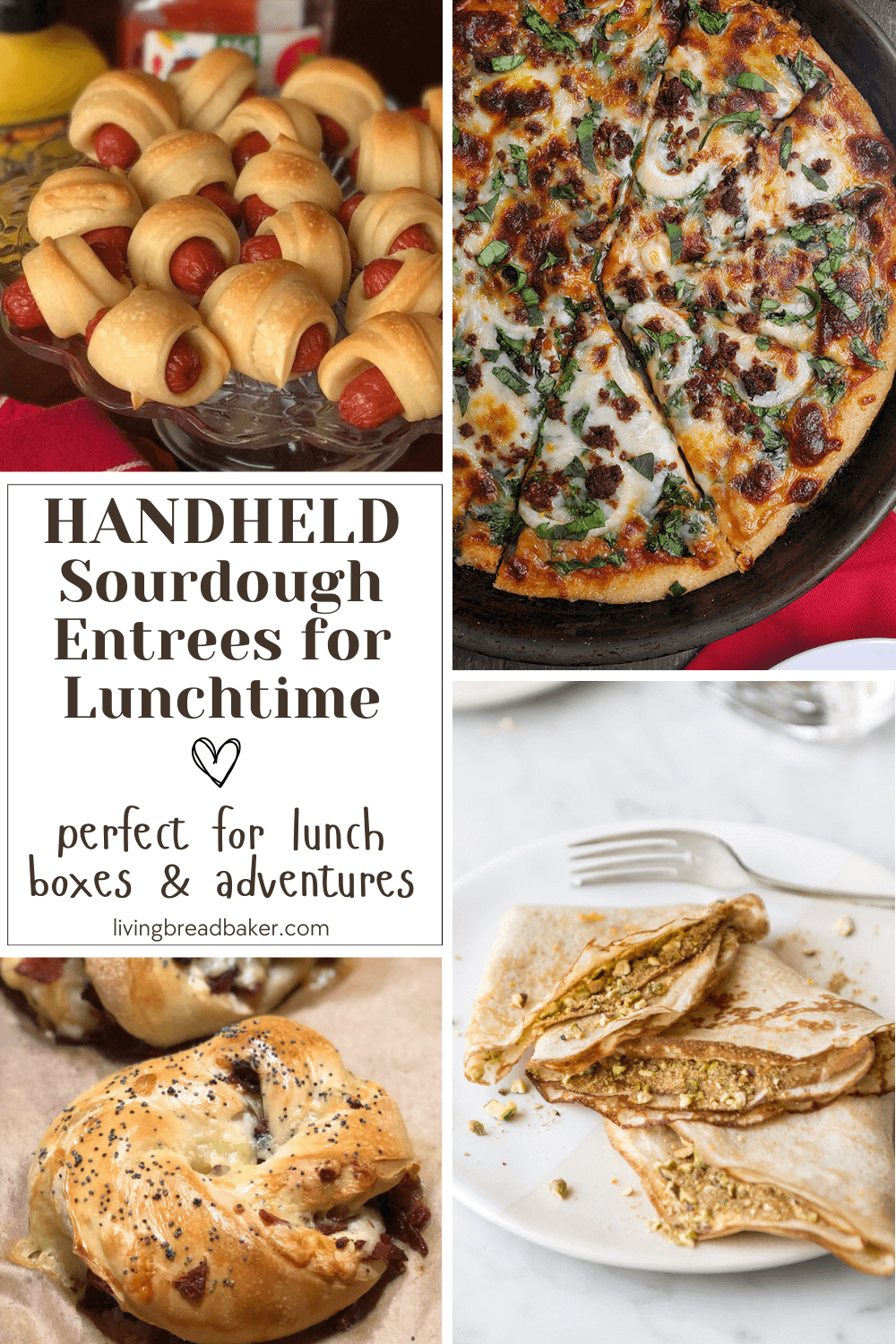 30+ Easy Sourdough Recipes for Lunch that Kids Love! - Living Bread Baker