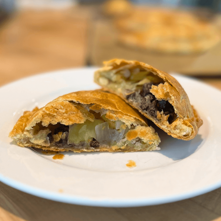 Cornish Pasty with Sourdough Discard Shortcrust Pastry - Living Bread Baker